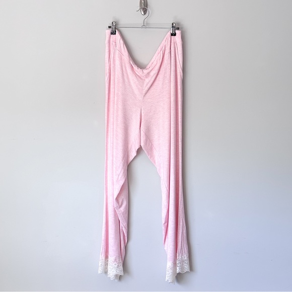 Soma | Intimates & Sleepwear | Soma Light Pink Pajama Pants With Lace ...